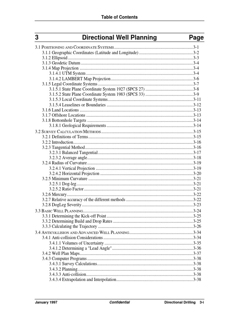 03 - Directional Well Planning | PDF | Latitude | Equator