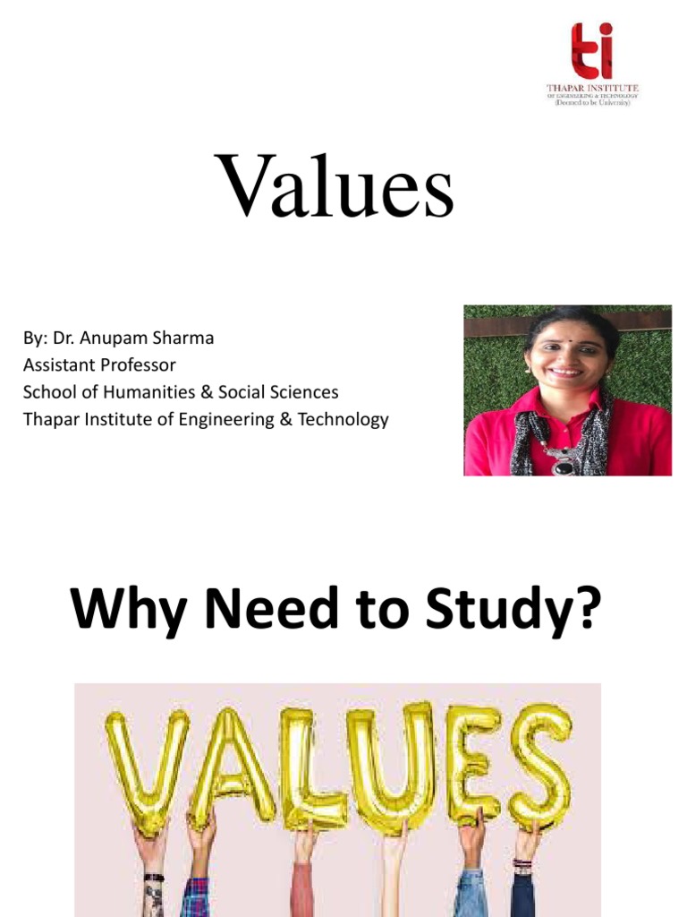 Values Introduction | Download Free PDF | Value (Ethics) | Cognition