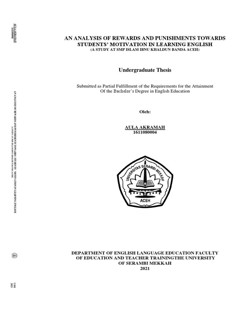 Rewards and Punishments in English Learning | PDF | Academia ...