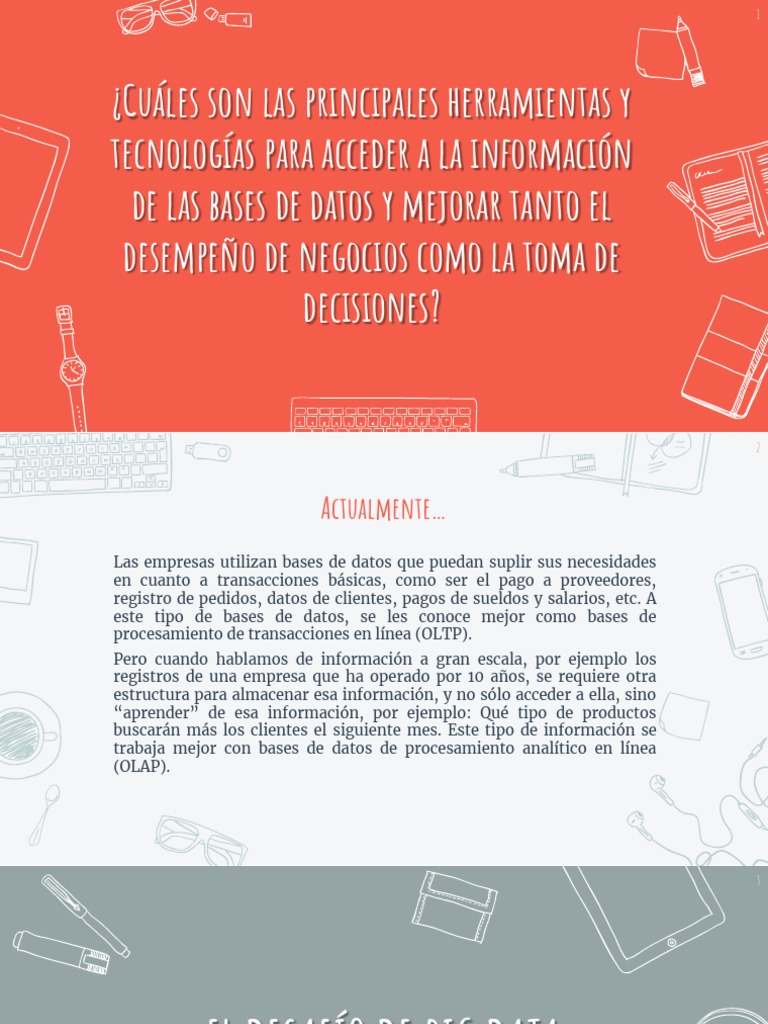 ¿Cuáles son las principales herramientas y tecnologías para acceder a ...