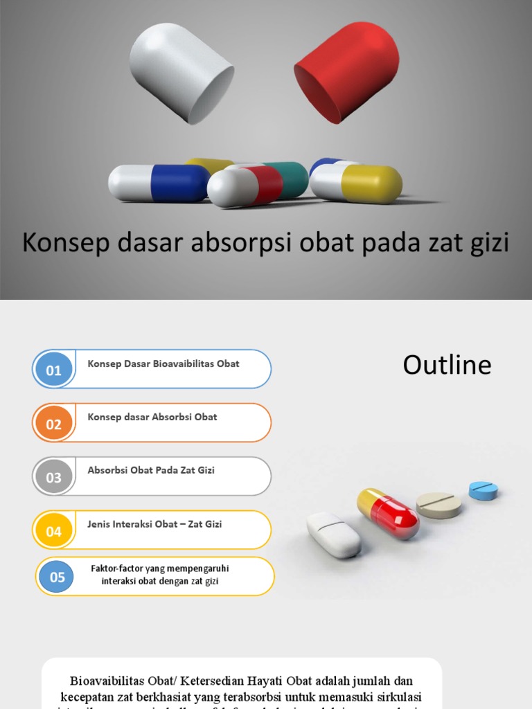 3 (Konsep Dasar Absorbsi Obat Pada Zat Gizi) | PDF | Kesehatan Holistik