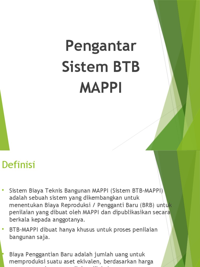 Pengantar BTB Mappi | PDF