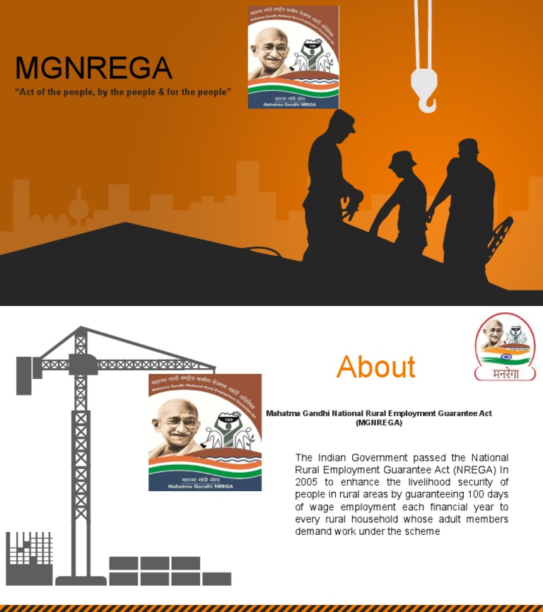 Mgnrega: "Act of The People, by The People & For The People" | PDF