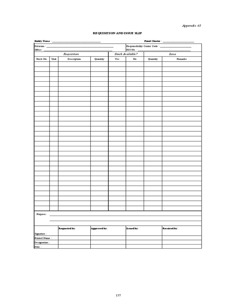 Appendix 63 - RIS | PDF