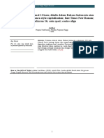 Format Penulisan Essay yang Benar | PDF