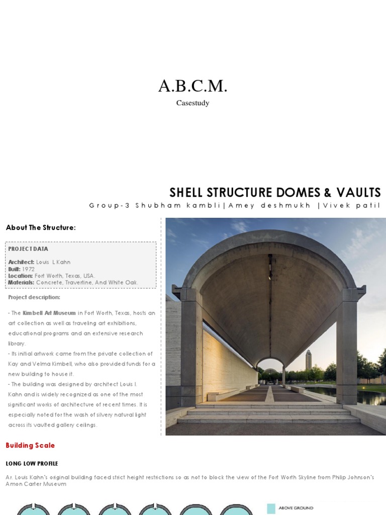 ABCM Dome & Shell Structure - CASE STUDY - Group B3 | Download Free PDF ...