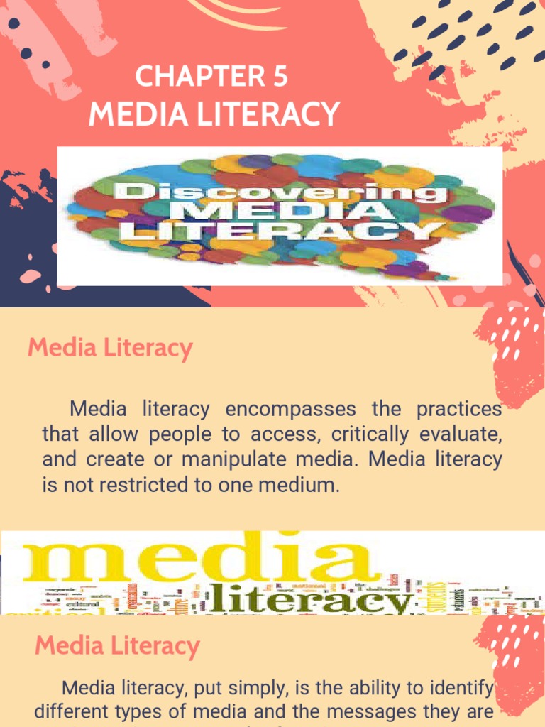 Understanding Media Literacy: Key Concepts and Developing Critical ...