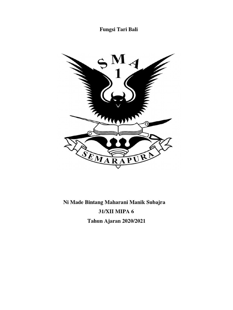 Fungsi dan Makna Tari Janger Bali | PDF