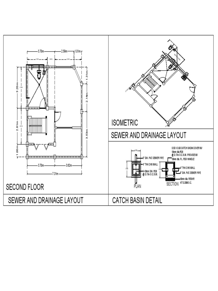 P3 Catch Basin Detail Model | PDF | Water Treatment | Environmental ...