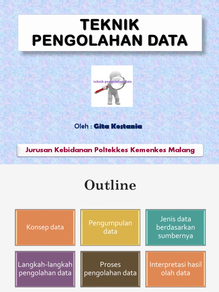 2-Teknik Pengolahan Data | PDF