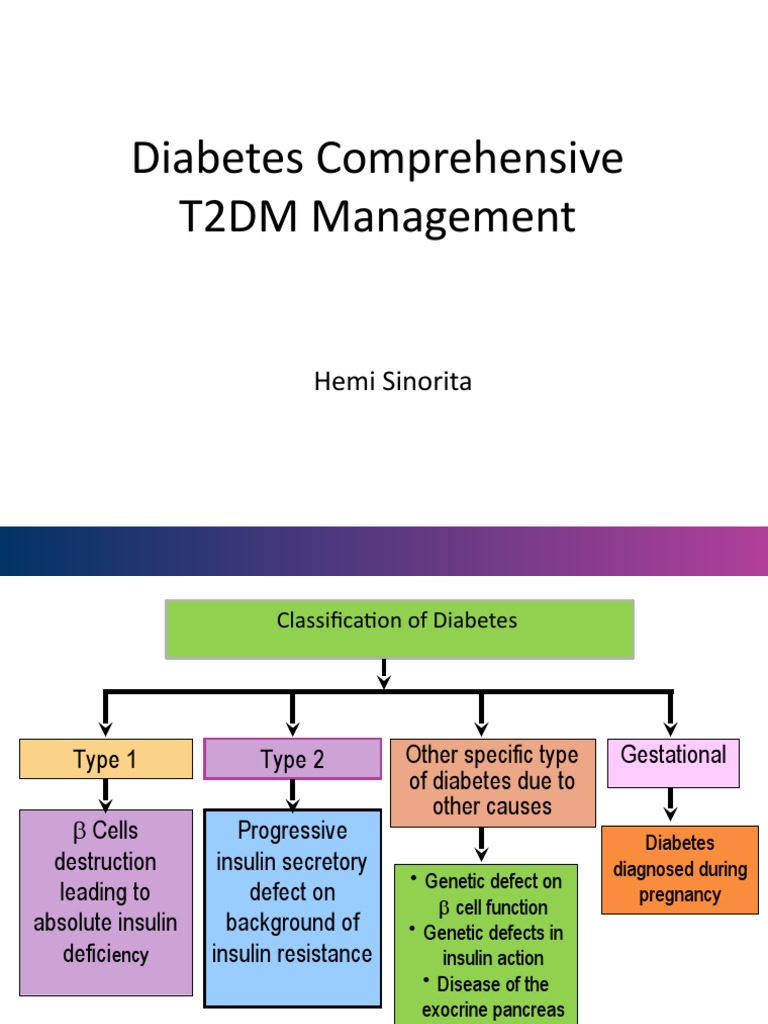 Diabetes Comprehensive T2DM Management: Hemi Sinorita | PDF ...