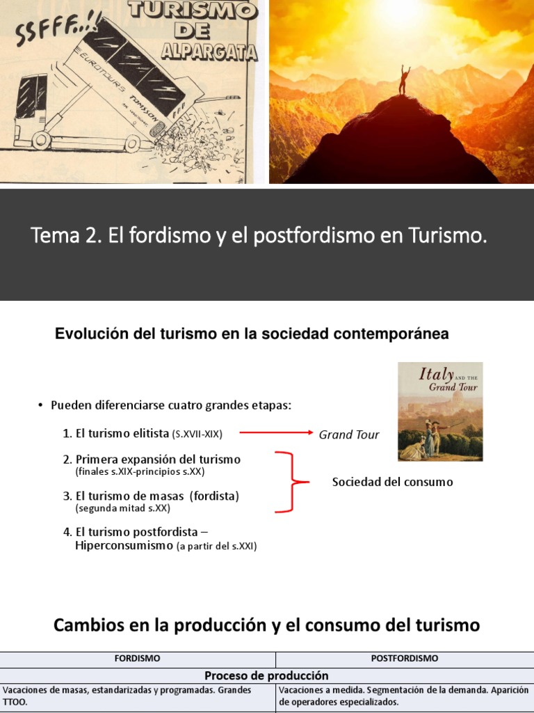 El Fordismo y Postfordismo | PDF | Turismo | Economias