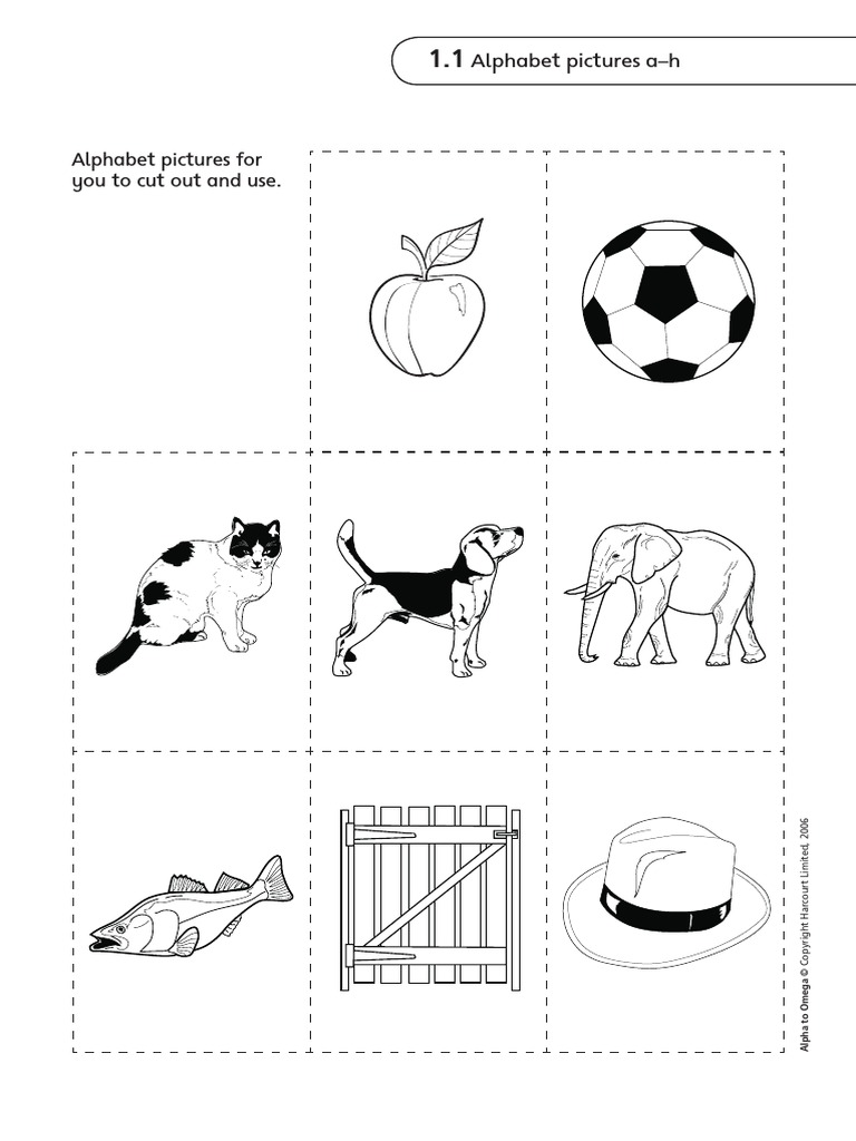 Alpha to Omega Alphabet Worksheets | PDF