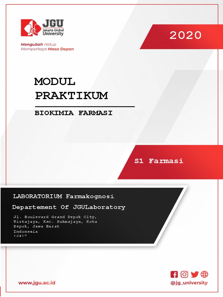 Modul Praktikum Biokimia | PDF