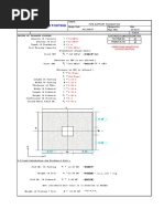 Square Concrete Pedestal Design Calculation Sample | PDF | Building ...
