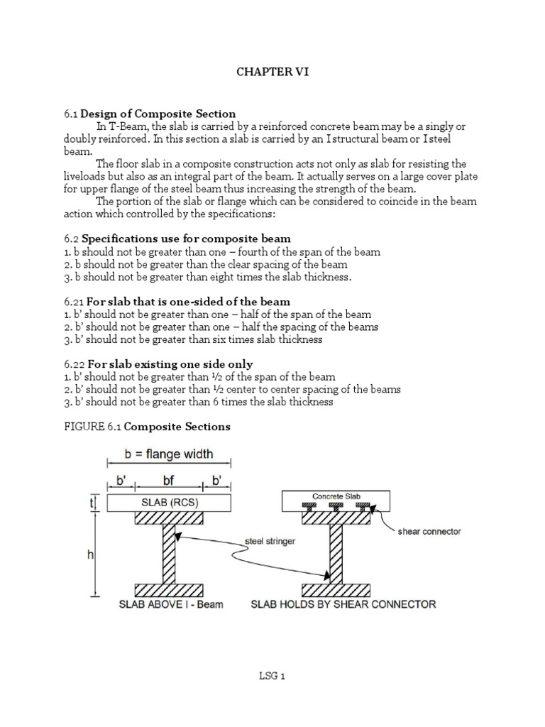 RCD Chapter 6 | PDF | Beam (Structure) | Building Materials
