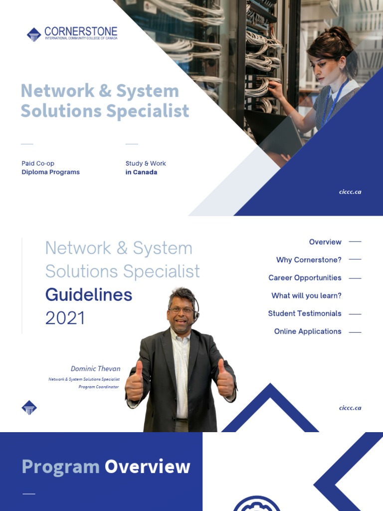 Network & System Solutions Specialist: Paid Co-Op Study & Work in ...