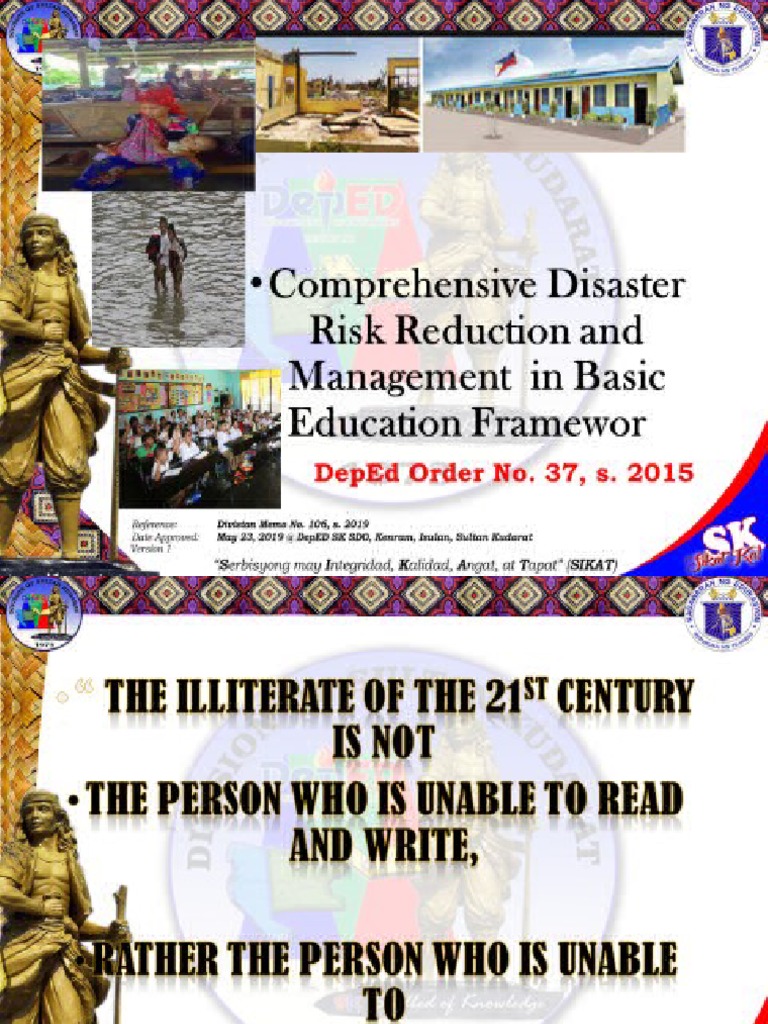 Comprehensive Disaster Risk Reduction and Management in Basic Education ...