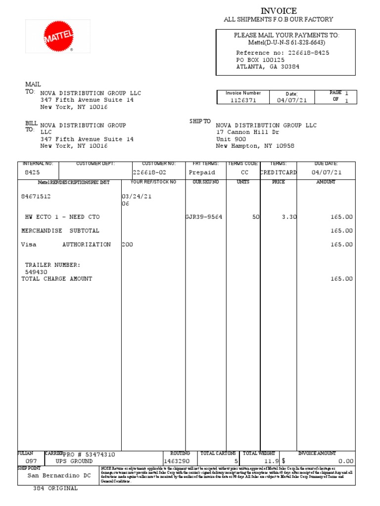 Musa 1126371 | PDF | Receipt | Business