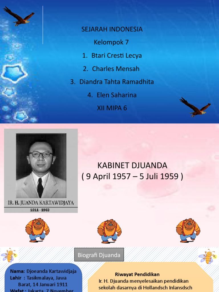 Sejarah Indo Kabinet Djuanda | PDF | Perjalanan