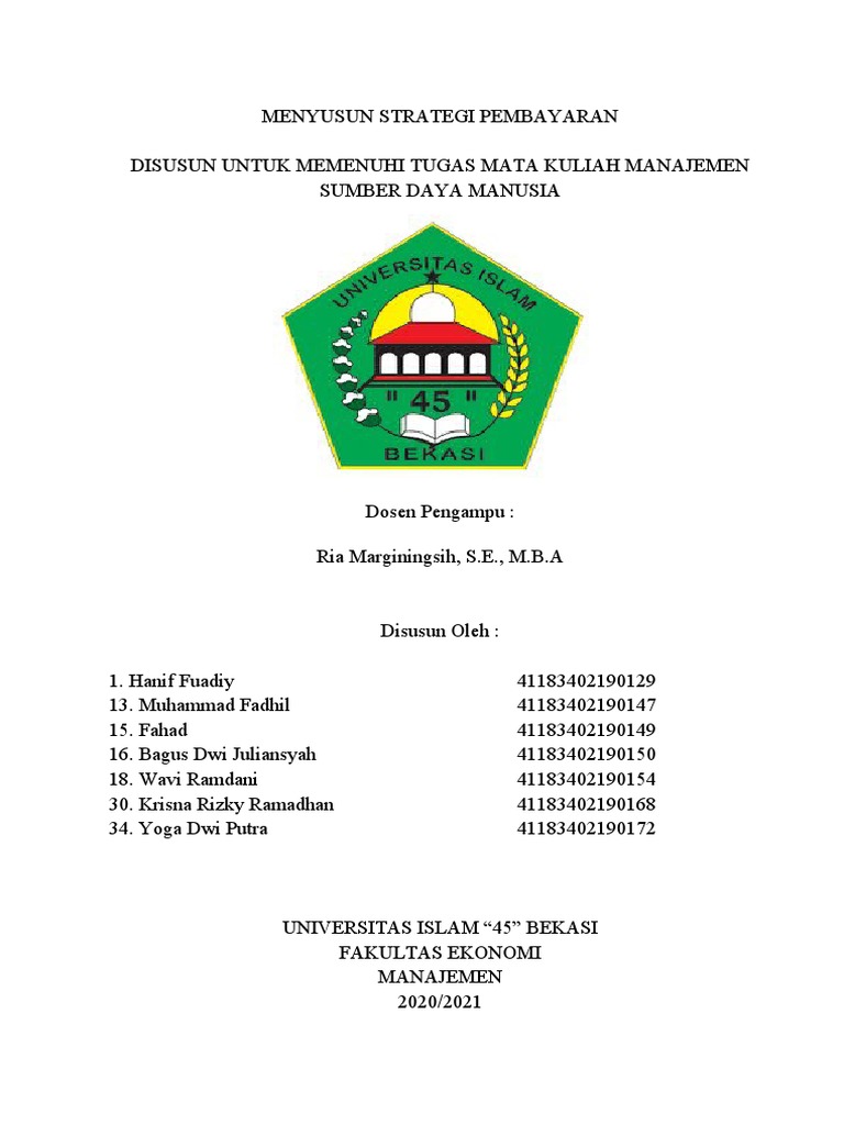 Makalah Kelompok 4 MSDM | PDF