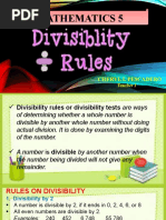 Divisibility Rules 1 - 12 Plus Worksheet | PDF | Arithmetic | Teaching ...