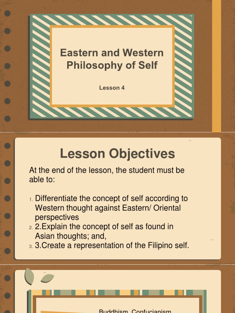 Eastern and Western Thought - Lesson 4 | PDF | Confucianism | Eastern ...