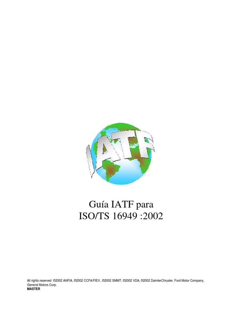 04 Guia IATF ISO TS 16949 Versión en Español | Calidad (Negocios) | Diseño