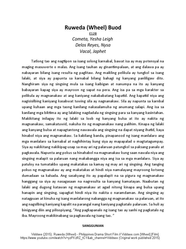 E12B - Gawain 1 Pagsulat NG Buod | PDF E12B - Gawain 1 Pagsulat NG Buod | PDF