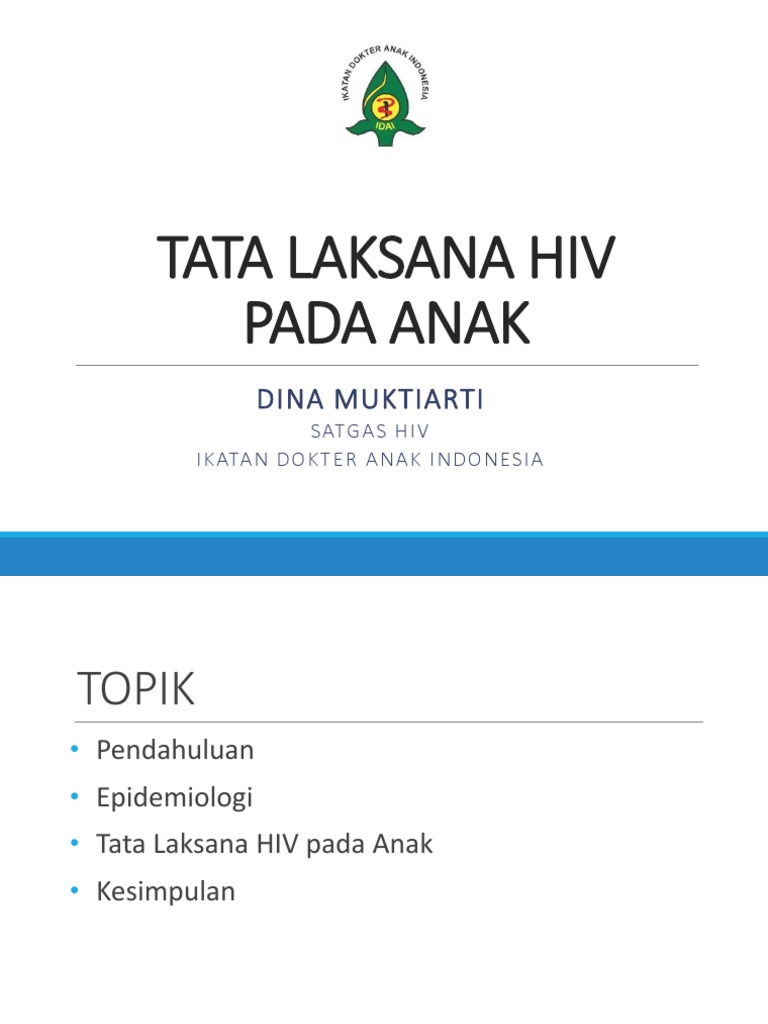 Tata Laksana ARV Lini 1, Satgas HIV 2020 | PDF | Pengembangan Diri | Sains & Matematika