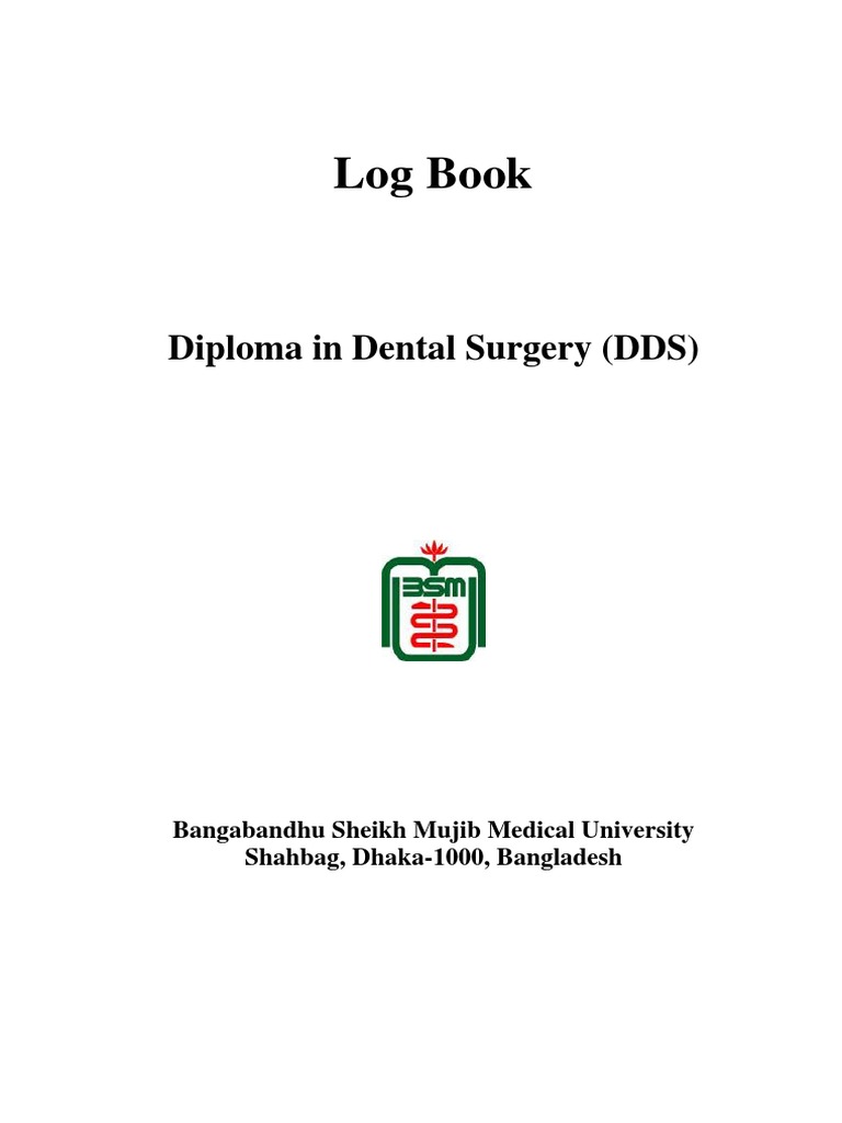Dds Logbook 2012 | Download Free PDF | Orthodontics | Dental Degree