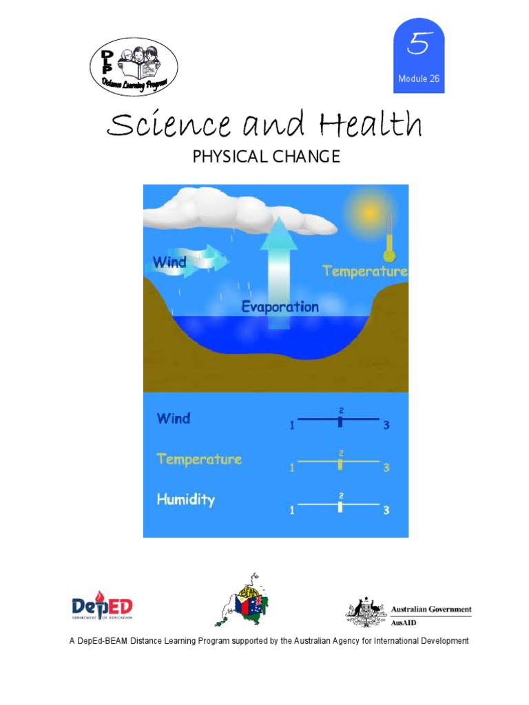 Science 5 DLP 26 - Physical Change | PDF | Ice | Freezing