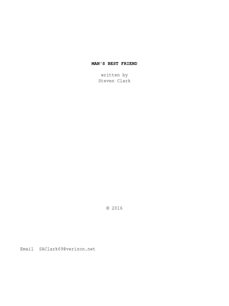 Mans Best Friend | PDF