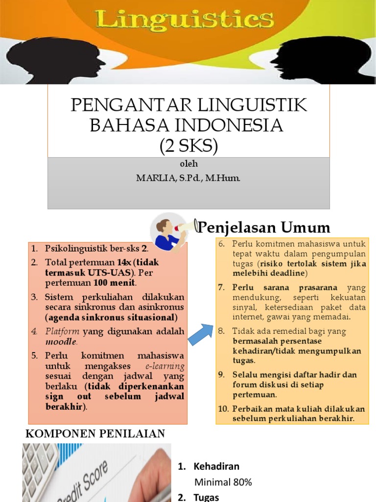 Konsep Dasar Linguistik | PDF