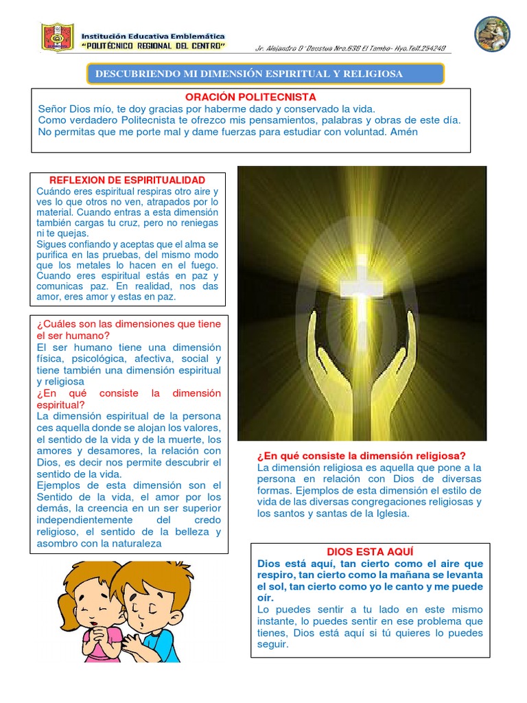 Dimension Espiritual y Religiosa | PDF | Significado de la vida | Amor