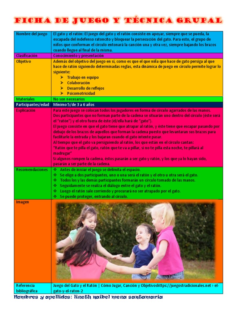 Juego del Gato y el Ratón para Niños | PDF | Gatos