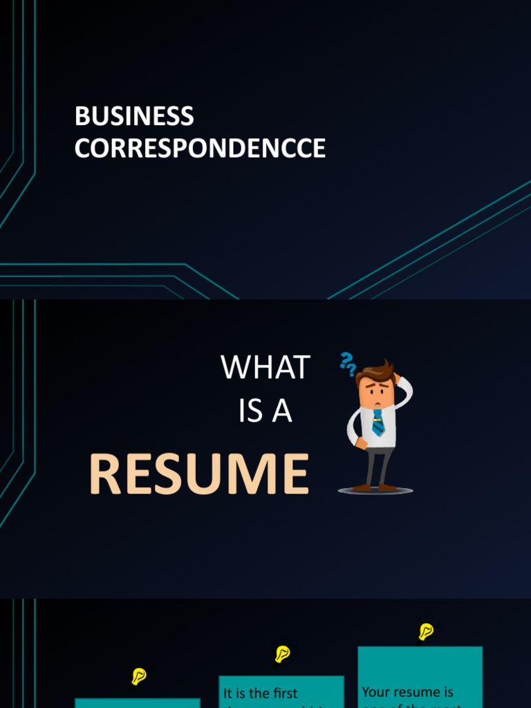 Lesson 2-Resume Writing | PDF | Résumé | Text