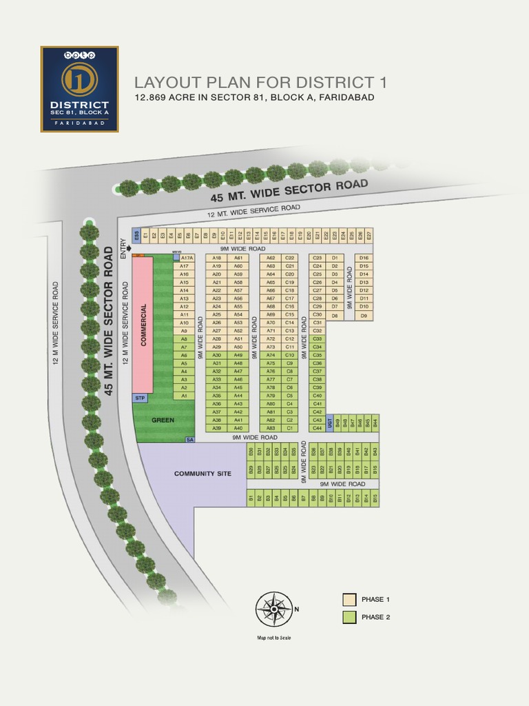 Faridabad District Layout Plans Overview | PDF | Home & Garden ...