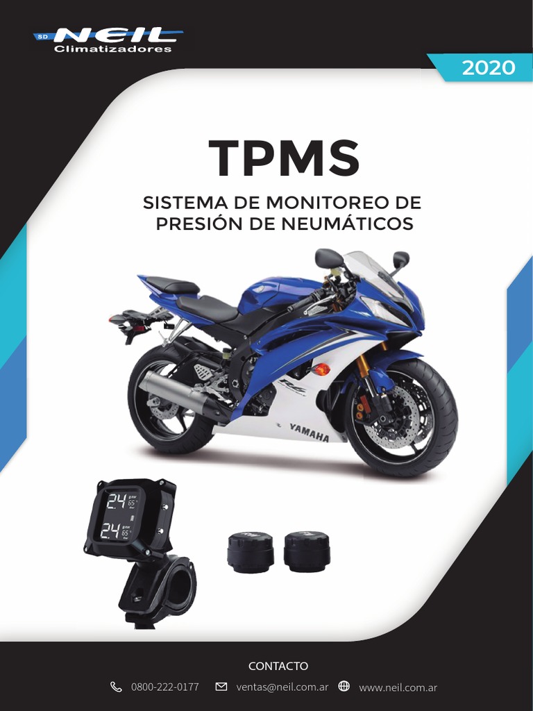 Guía TPMS: Instalación y Configuración | PDF | Neumático | Presión