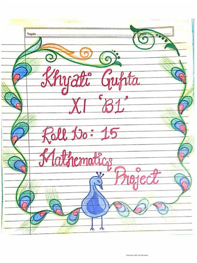 Mathematics Project On Fibonacci Sequence | PDF