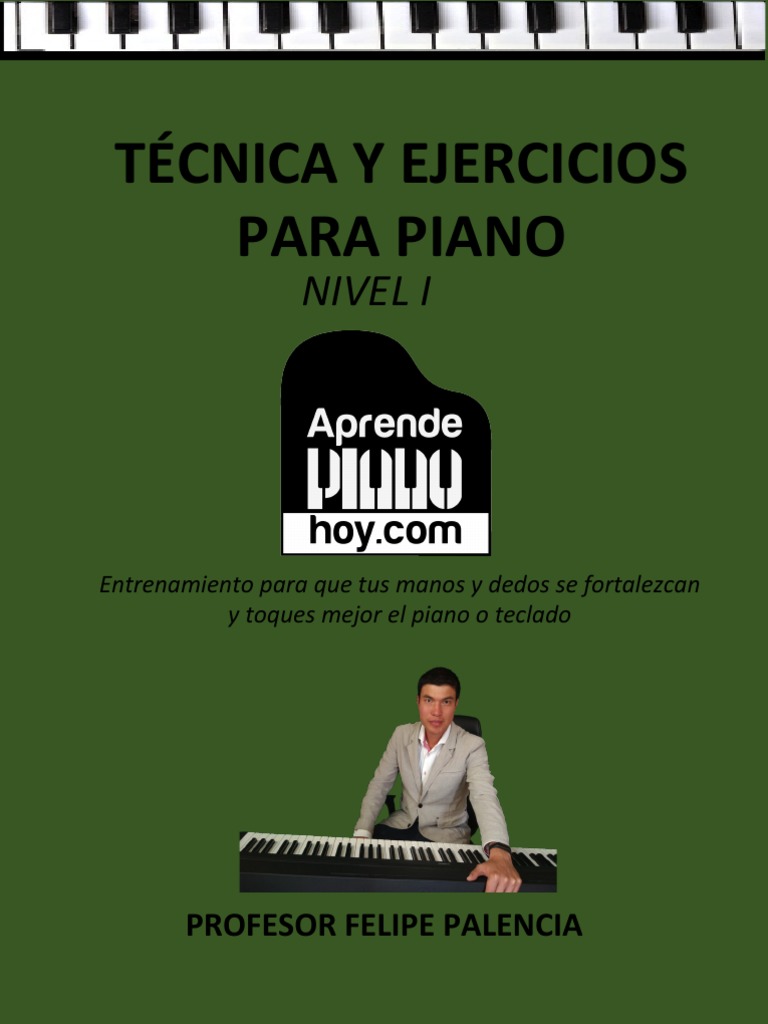 Técnica y Ejercicios para Piano Nivel 1 | PDF | Acorde (Música) | Piano