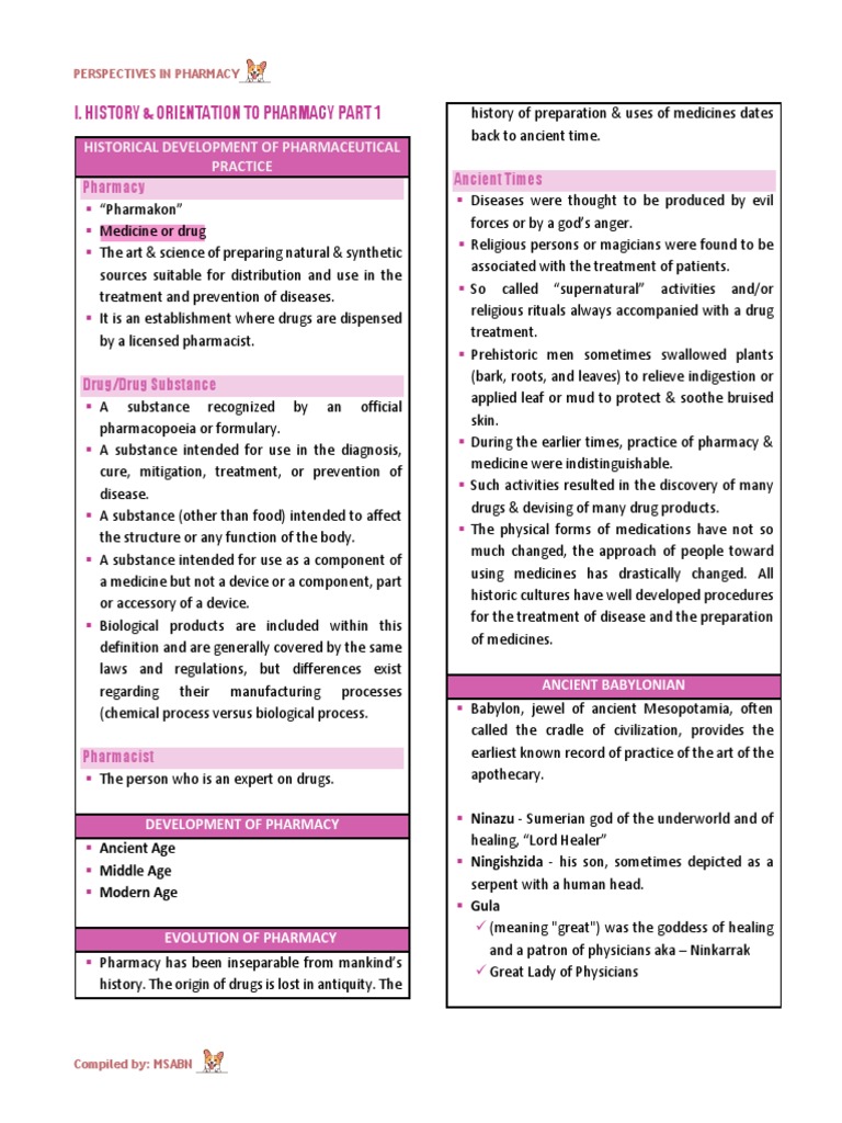 PIP Prelim Transes | PDF | Pharmacy | Pharmaceutical Sciences
