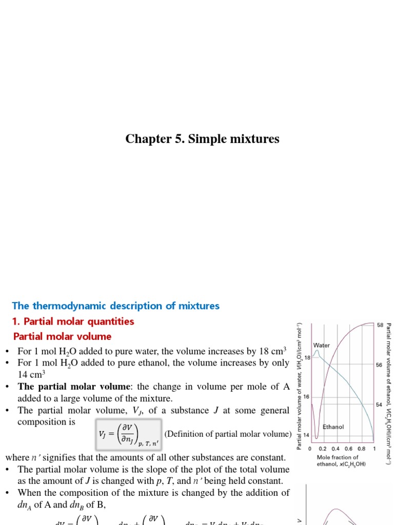 Chapter 5 - New | PDF | Solution | Distillation