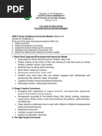 The Bank Street Approach | PDF | Curriculum | Teachers