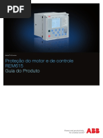 Manual Relé URP 6000 - Pextron | PDF | Fonte de energia | Relé
