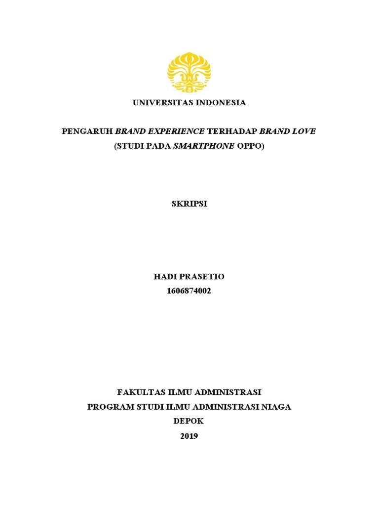Skripsi-FIA-Full Text-2016 | PDF | Karier & Perkembangan