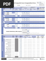 WIAT-4 Template and Chart | PDF | Language Arts & Discipline