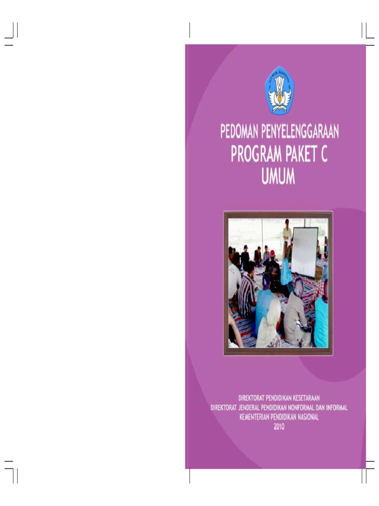 Pedoman Penyelenggaraan Paket C Umum | PDF | Ilmu Sosial