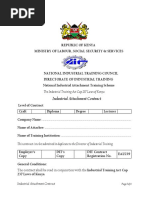 NITA-PTI 2 (Training Application Form) | PDF