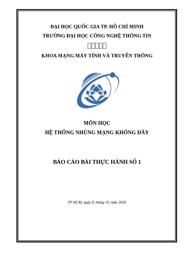 (123doc) Bao Cao Lab01 Ns3 Install Udp Server Vi He Thong Nhung Mang Khong Day | PDF